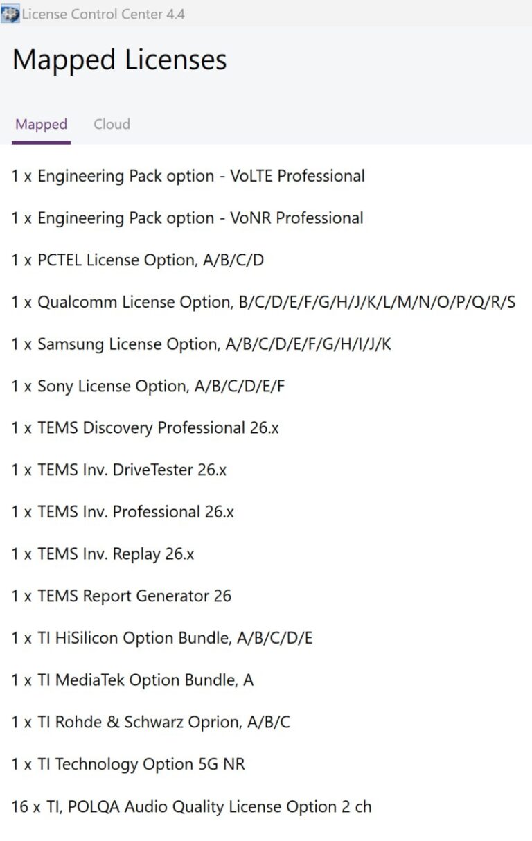 Tems Investigation 26 - Telecom Tools